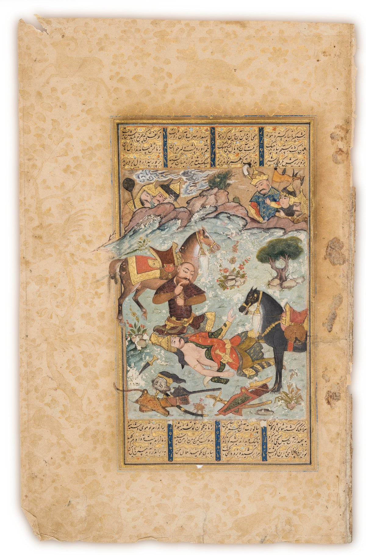 Rustam Discovers Sohrab’s Identity - Qatar Museums