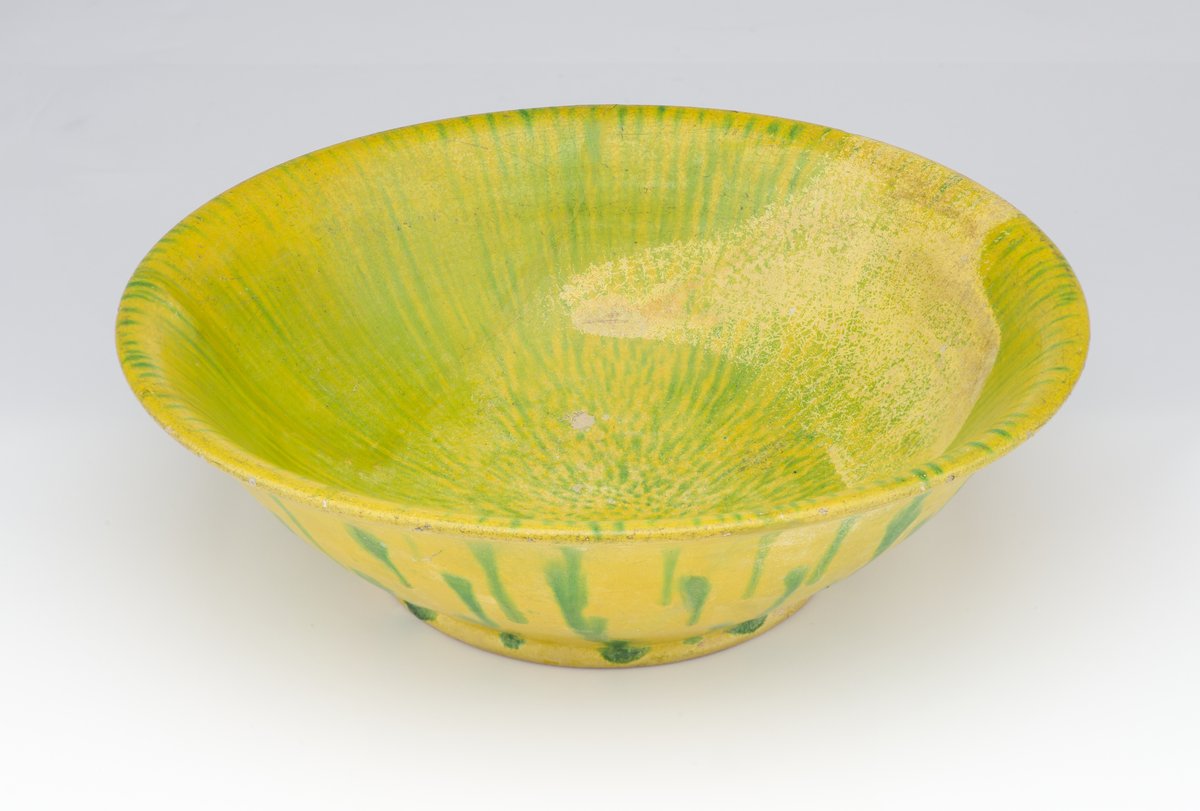 Abbasid Splash Ware Bowl - Qatar Museums