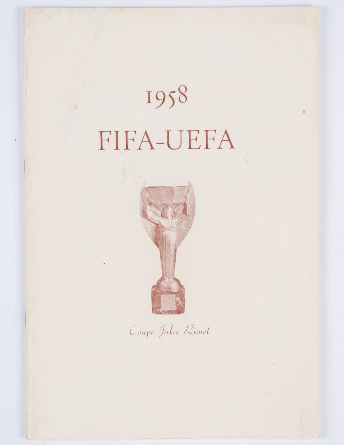 1958 FIFA World Cup™ Booklet - Qatar Museums