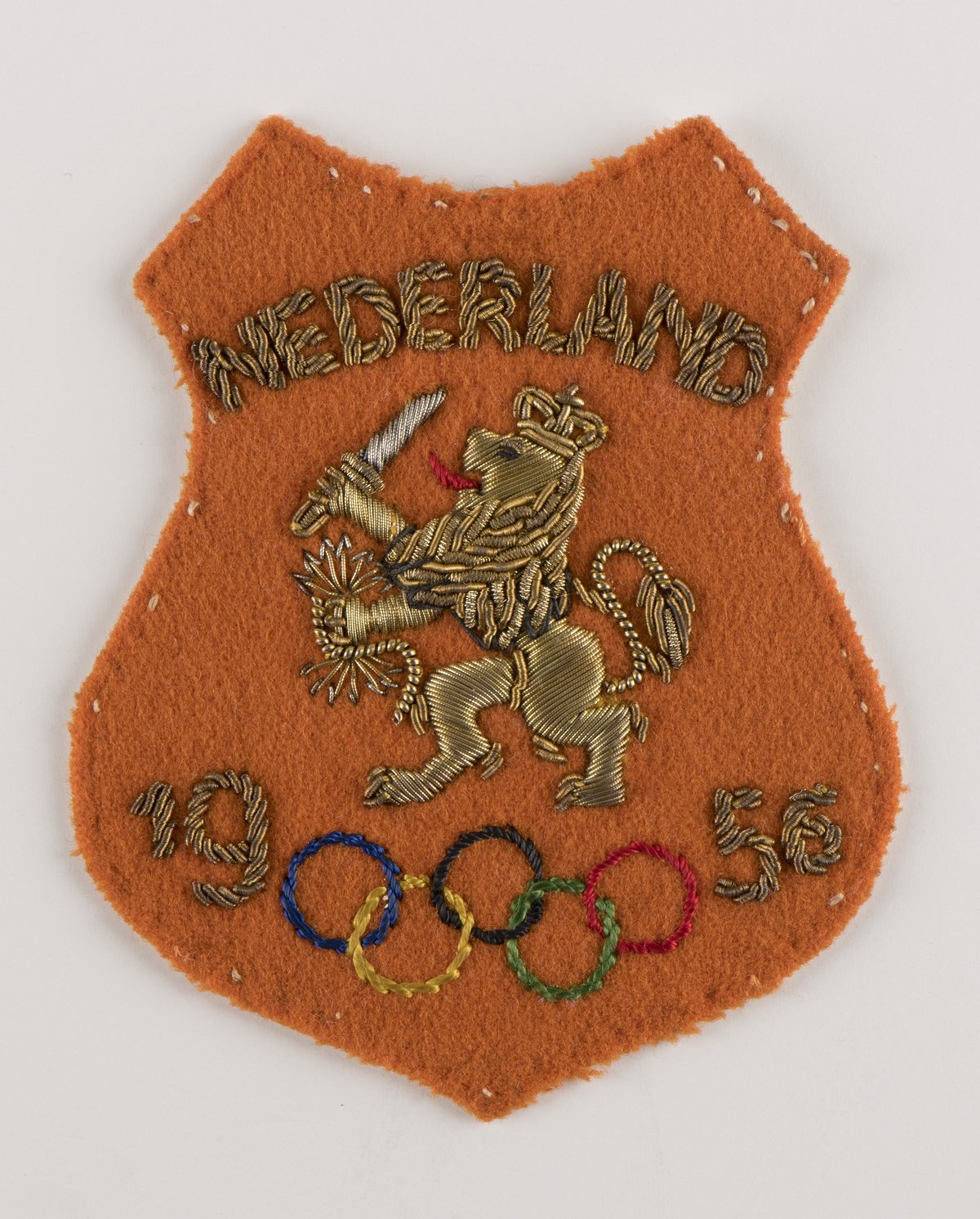 Olympic Patch of the Netherlands Team - Qatar Museums